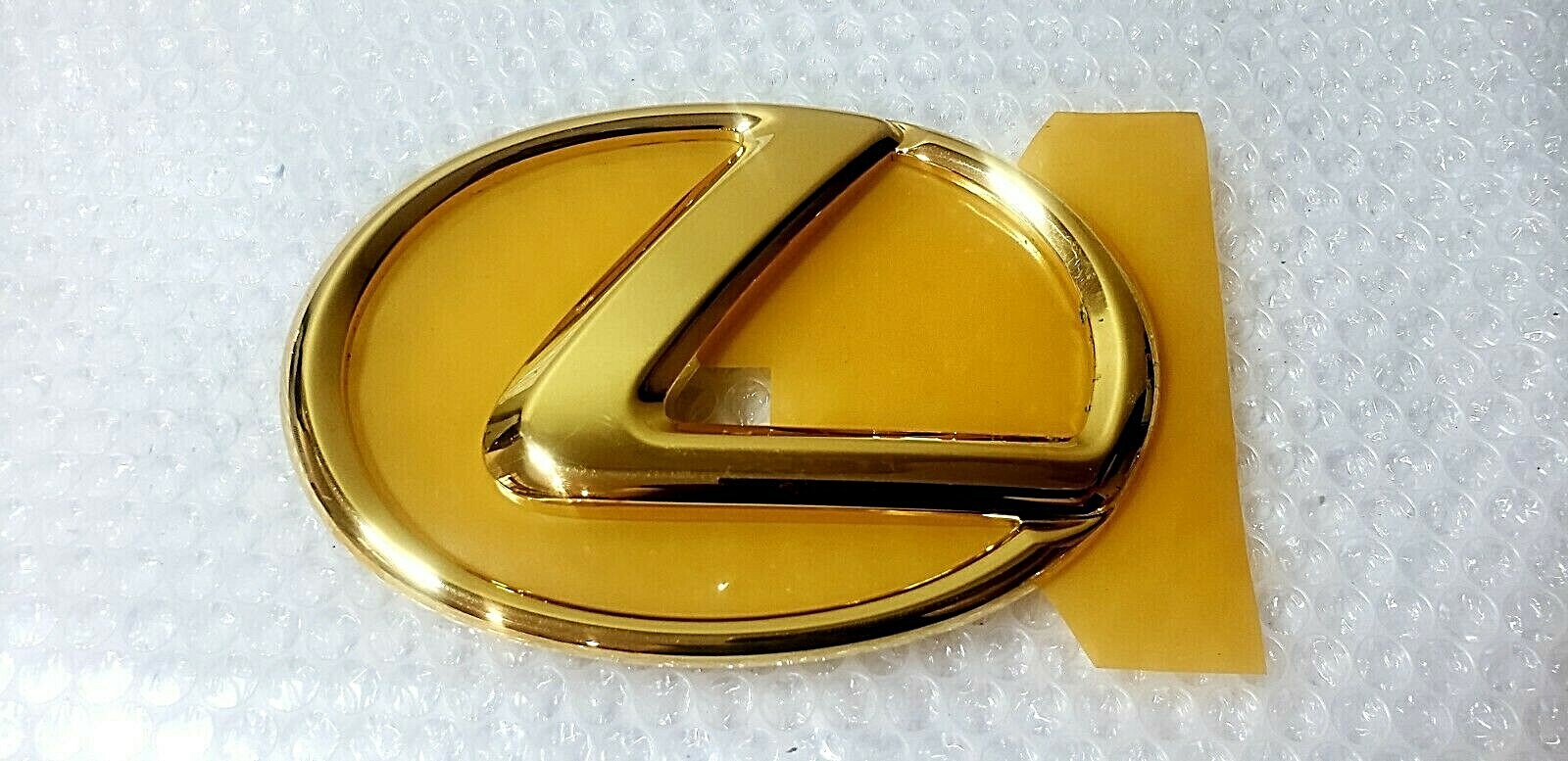 FITS New Lexus ISF GOLD Emblem REAR TRUNK L 24K 2008 2009 2010 2011 ...