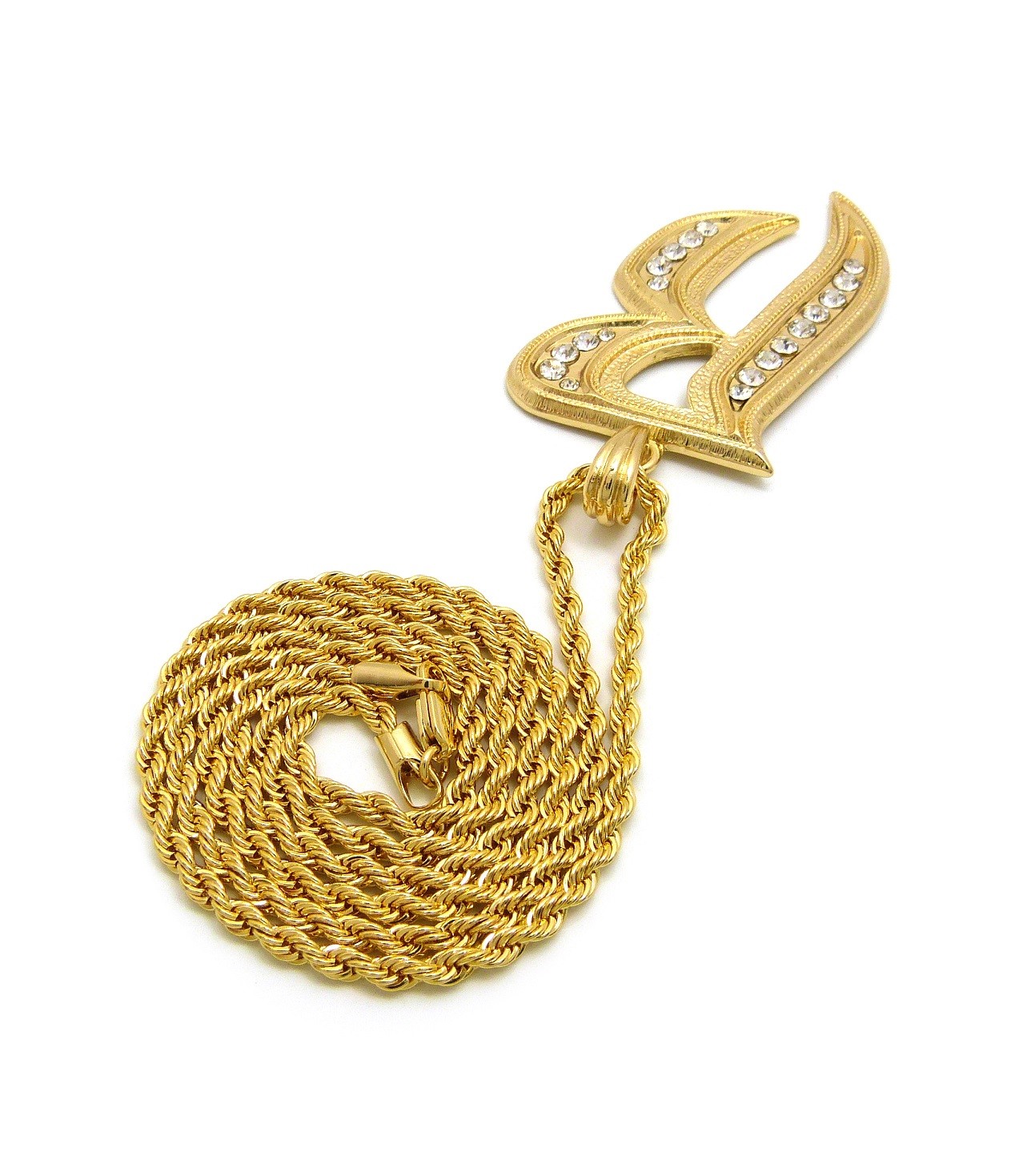 NEW 'R' RUFF RYDERS PENDANT & 24" VARIOUS CHAINS HIP HOP NECKLACES ...