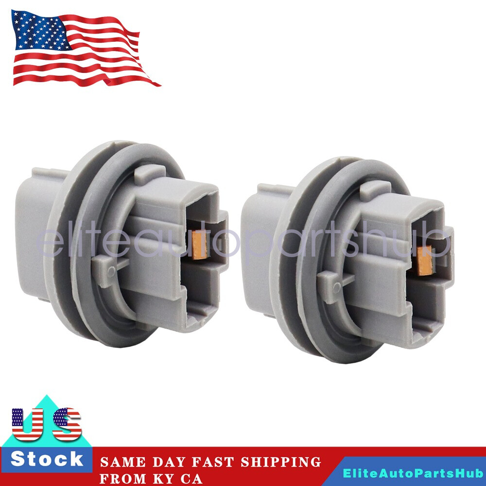 2 x Front Turn Signal Light Bulb Socket for Toyota Tacoma Tundra 90075 ...
