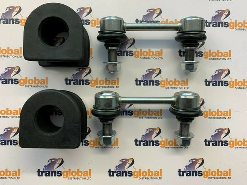 Front Axle Anti Roll Bar Drop Links & Bushes x2 for Range Rover P38 | eBay