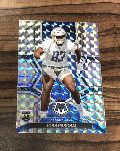 2022 Panini Mosaic Silver Mosaic Prizm #388 Josh Paschal - Detroit ...