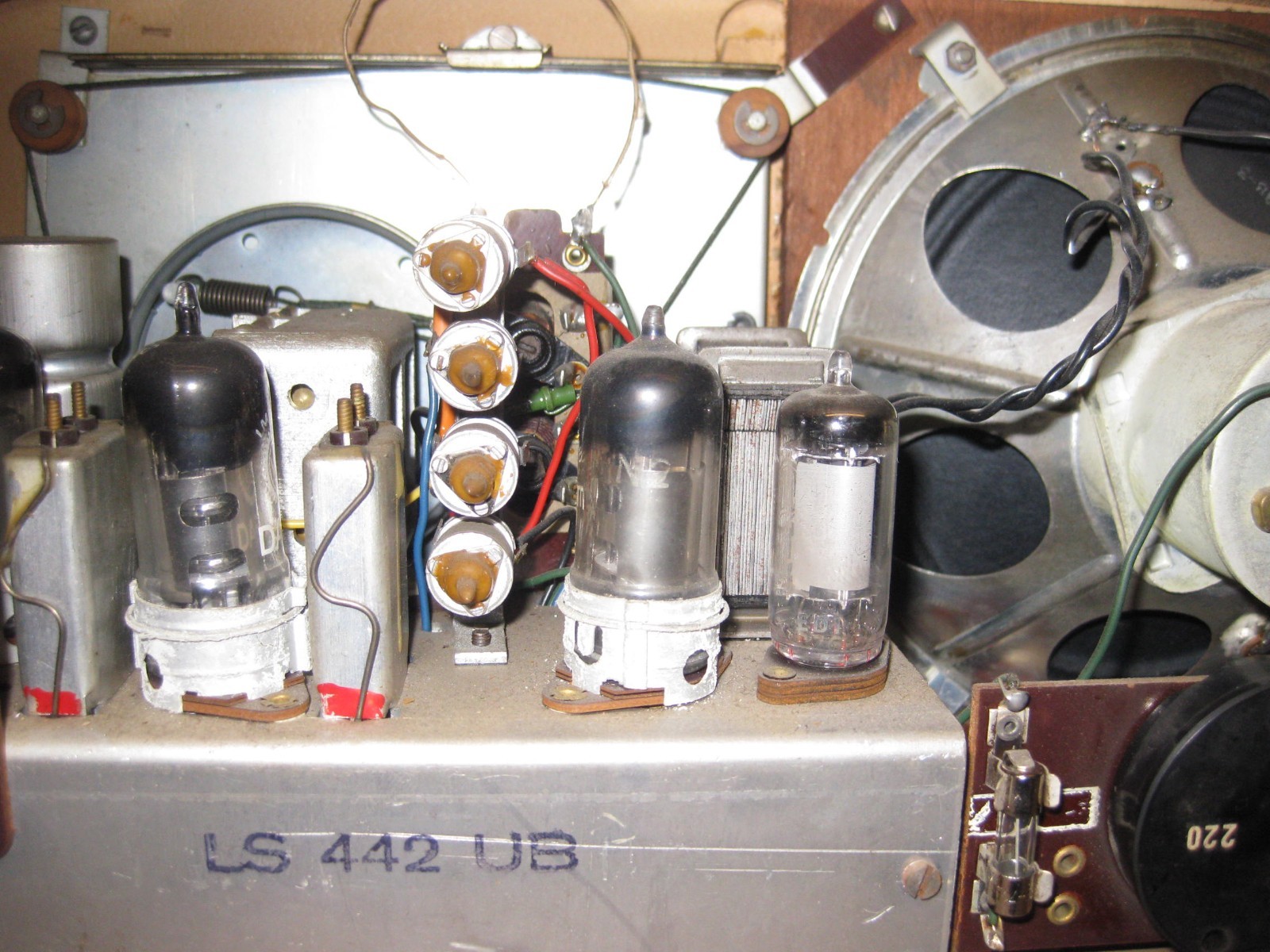 RARE PHILIPS TUBE PORTABLE TYP LS 442 UB MADE IN SWEDEN | eBay