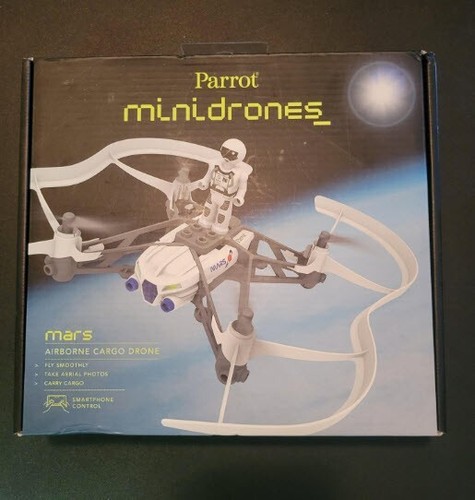 Parrot minidrones - Mars Airborne Cargo Drone in White - Sealed Box new ...
