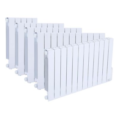Aluminum Panel Heater Electric Radiator Wall Mounted Oil Filled ...