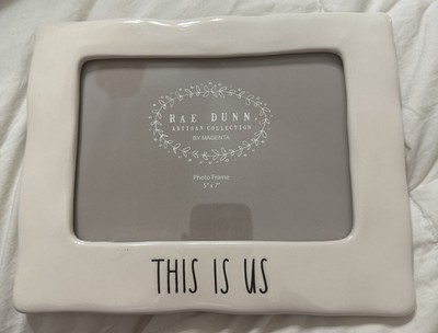 NEW Rae Dunn Artisan Collection THIS IS US Photo Frame 5”x7” White ...