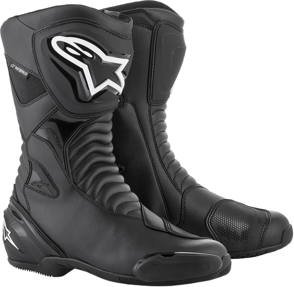 Alpinestars SMX-S Waterproof Boots 47 Black 224351710047 | eBay