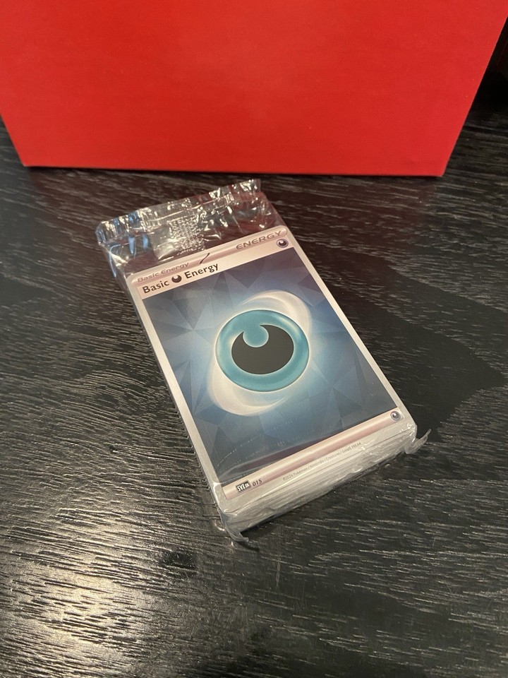 Pokemon Destined Rivals ETB OPEN NO PACKS Only Accessories W/ Sealed ...