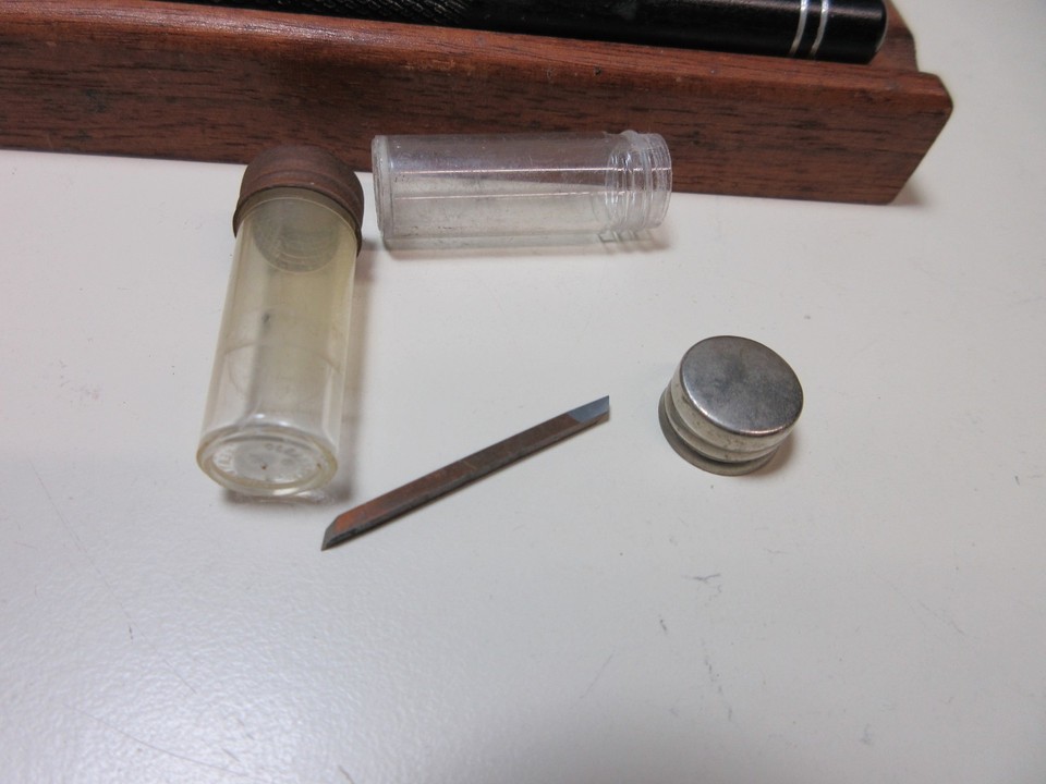 VINTAGE WALLER CARBIDE GRAVER SET WATCHMAKER JEWELER BENCH REPAIR TOOL ...