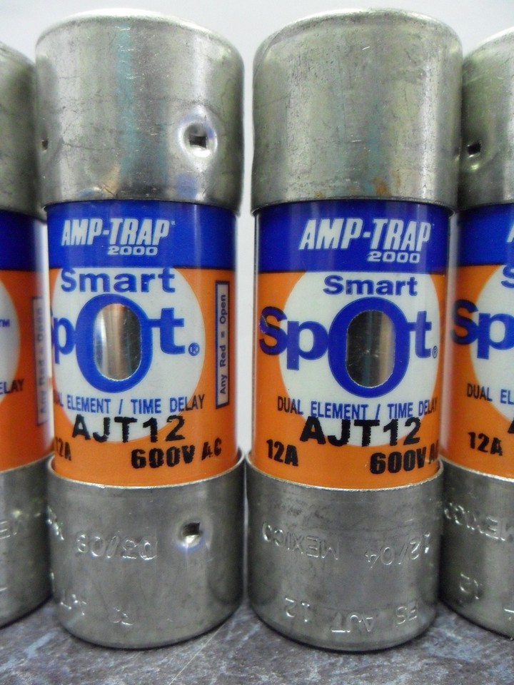 New Lot Shawmut AJT12 12 Amp Fuses Smart Spot LPJ 12SP Class J 600V | eBay