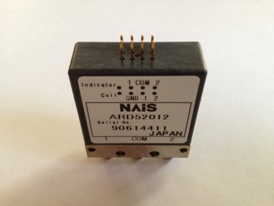 NAIS ARD52012 (1PC) Coaxial Switches SWITCH COAX LATCH SP 26.5GHZ 12V ...
