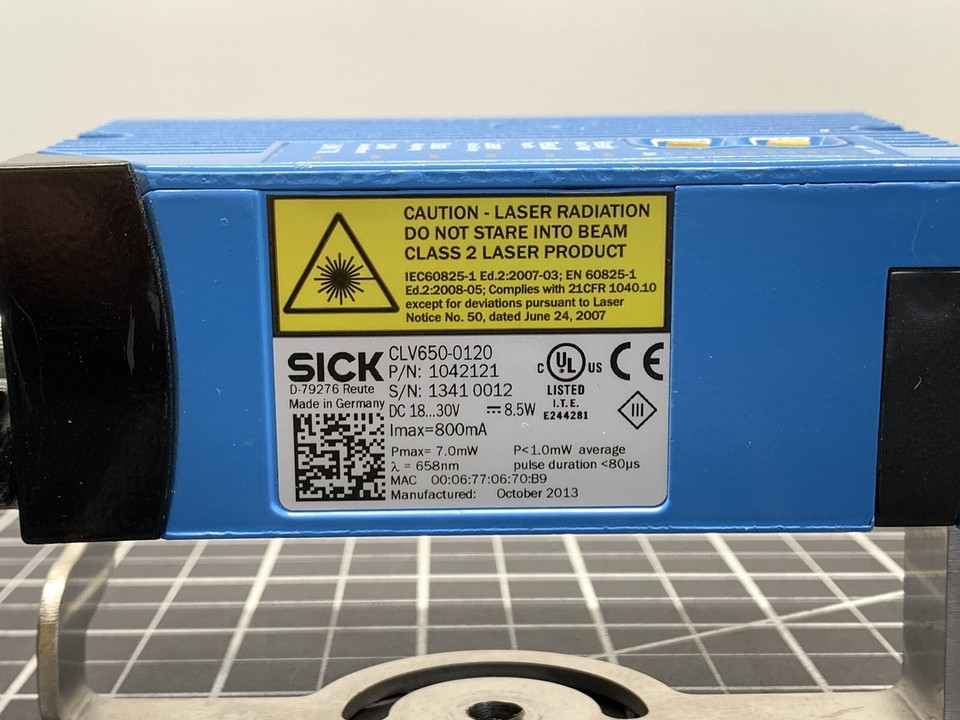 LOT OF 2* SICK Scanner CLV650-0102 1042121 | #R261 | eBay