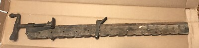 Antique Bar Clamp Wood Working Vintage Hand Carved Primitive Hercules ...