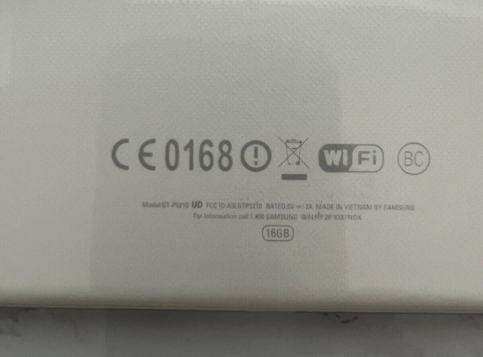 Samsung Galaxy Tab 3 GT-P5210 16GB, Wi-Fi, 10.1in - White - Excellent ...