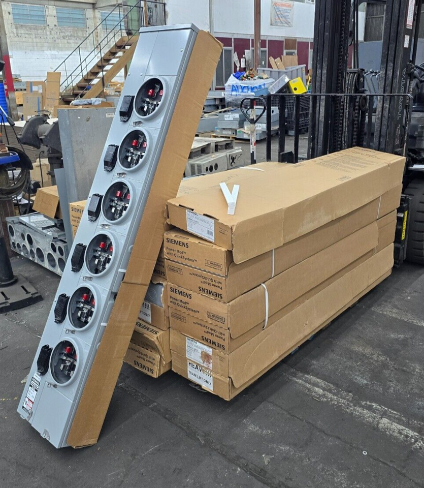 New Siemens Power Mod 1200 Amp Meter Stack 6 Position 125A 240 VAC ...