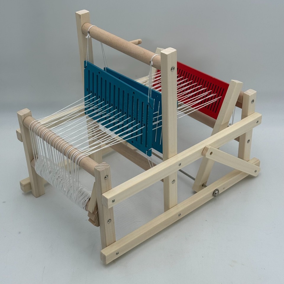 Loomsy Wooden Multi-Craft Hand-Knitting Loom Weaving Machine 27 x 38.5 ...