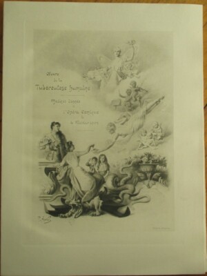 Édouard-Henri/P/Paul Avril/Artist-Signed 1902 Theatre Program w/Nude ...