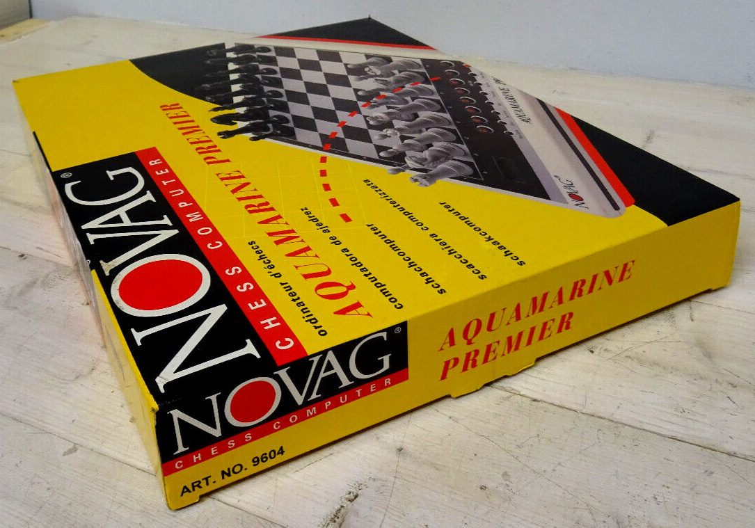 Scacchiera Novag Chess Computer Aquamarine Premier Art. 9604 Novag 1996 ...