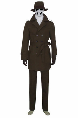 Watchman Watchmen Rorschach Cosplay Costume Full set Hallowee Custom ...