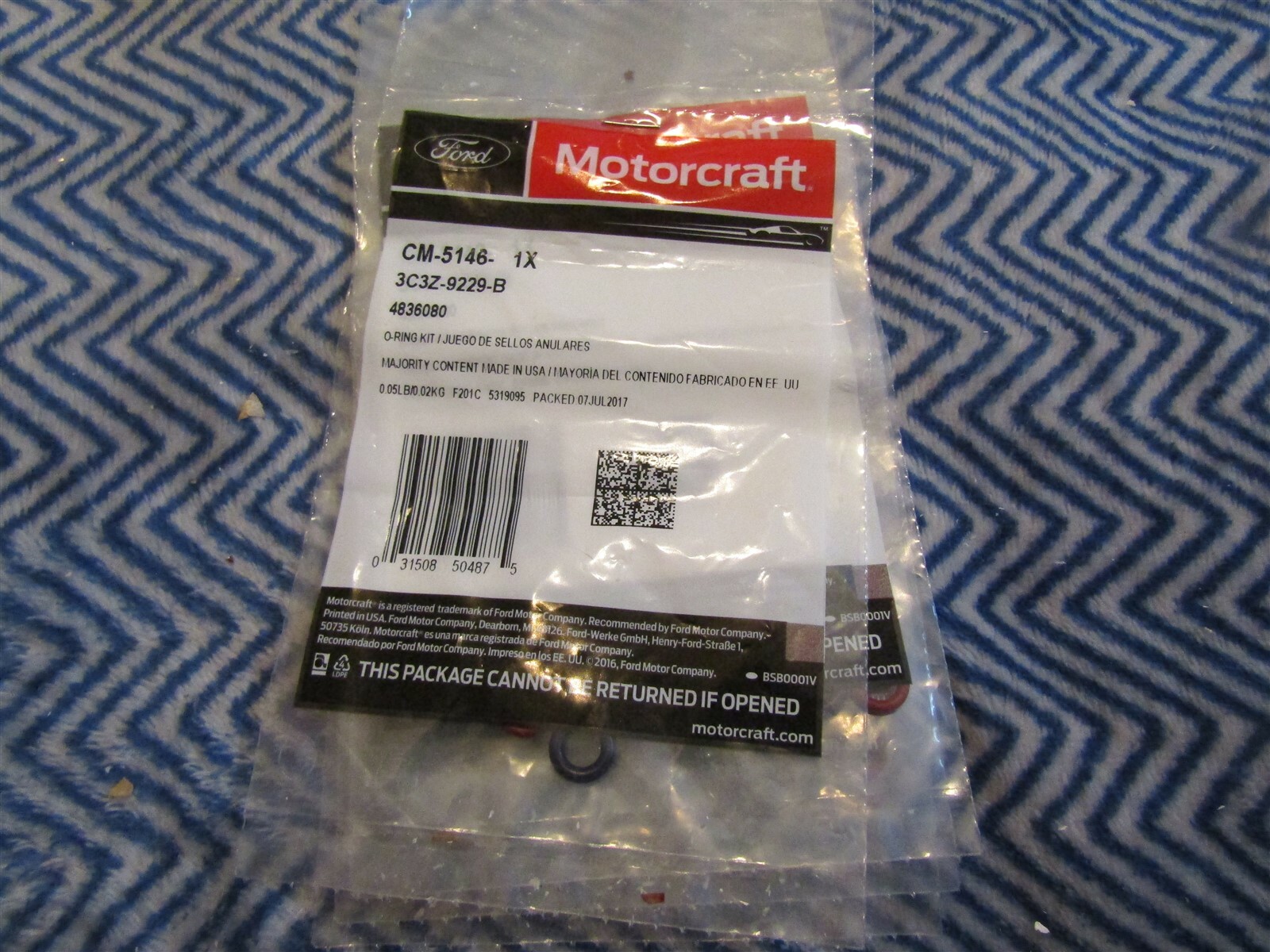 NOS FORD HARDWARE O-RING KIT PART NUMBER 3C3Z-9229-B | eBay