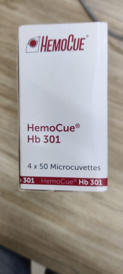 Microcuvette Hemocue Hb 301 Hemoglobin Hgb 50 Microcuvettes Per Bottle ...