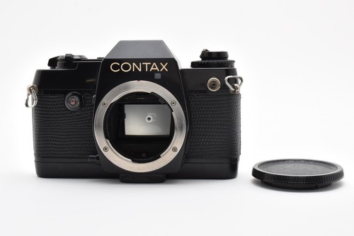 [Exterior replaced] Contax 137 MD Quartz 35mm SLR Black Body From Japan ...