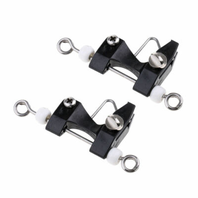BLACK OUTRIGGER RELEASE CLIPS TACO TIGRESS 15 18 POLES KITE FISHING PR ...