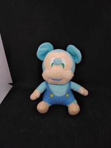 Mickey Mouse Plush Blue Stuffed Doll | eBay