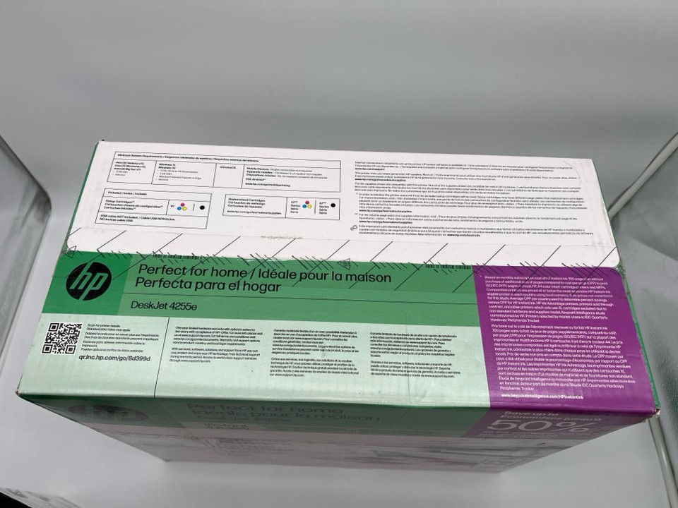 HP DeskJet 4255e Wireless All-in-One Color Inkjet Printer, Scanner, Copier | eBay