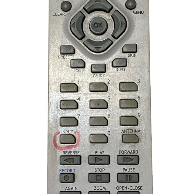 Genuine Original OEM RCA TV DVD VCR Combo Remote Control RCR311TBM1 for ...