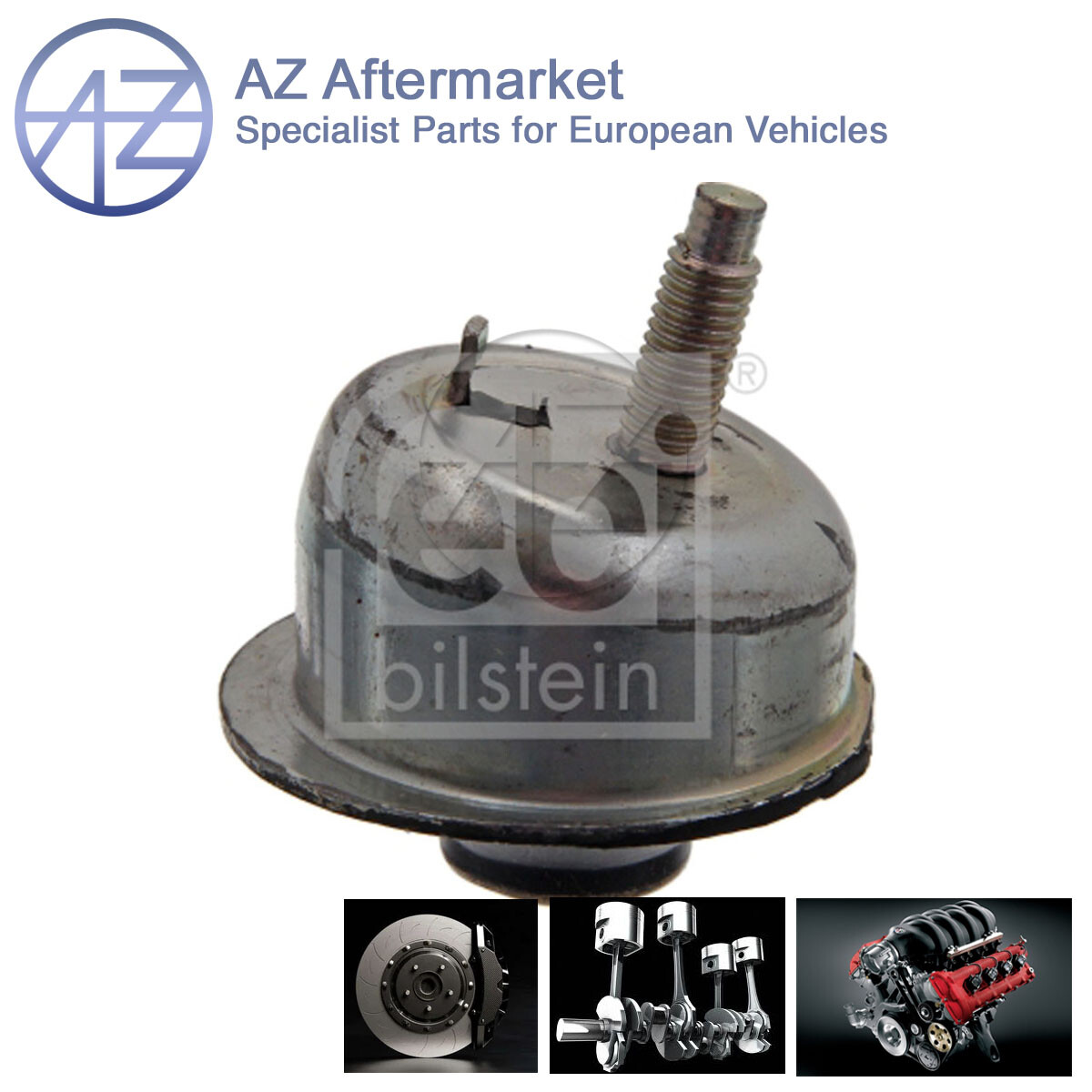 Fits Peugeot 206 1.0 1.1 1.4 HDi 1.6 AZ Rear Right Upper Engine ...