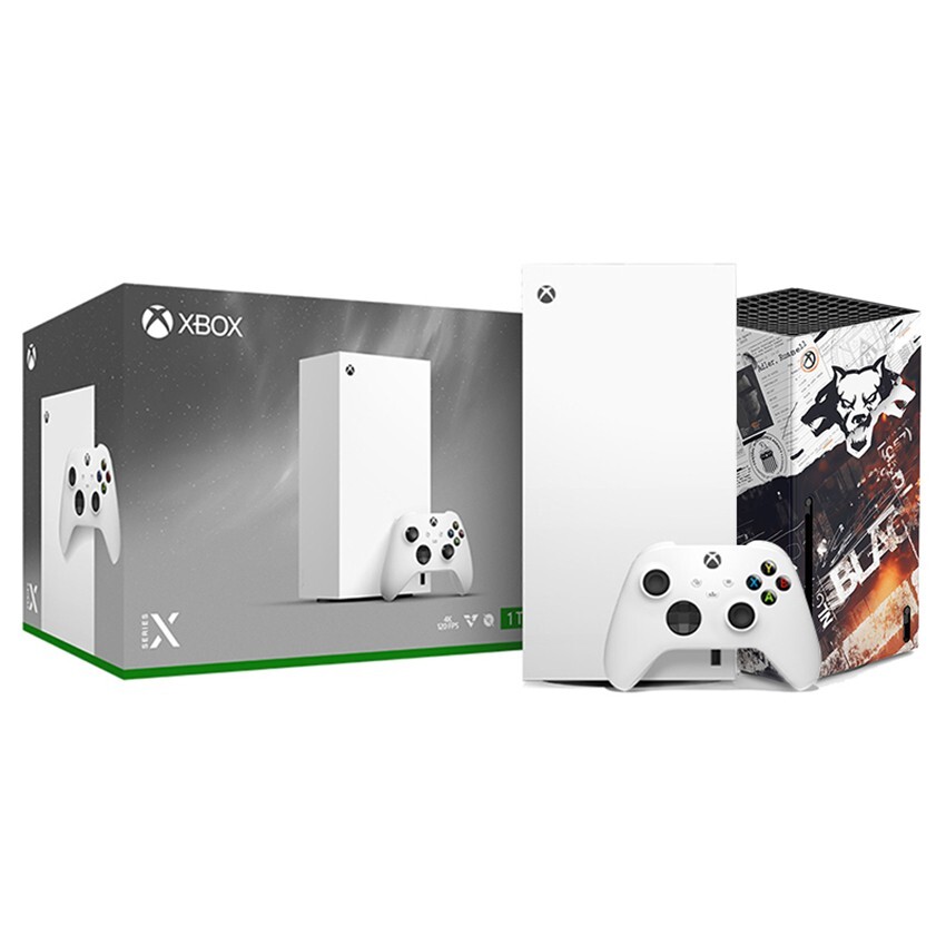 Microsoft Xbox Series X 1TB White + Xbox Series X Wrap Combo Set