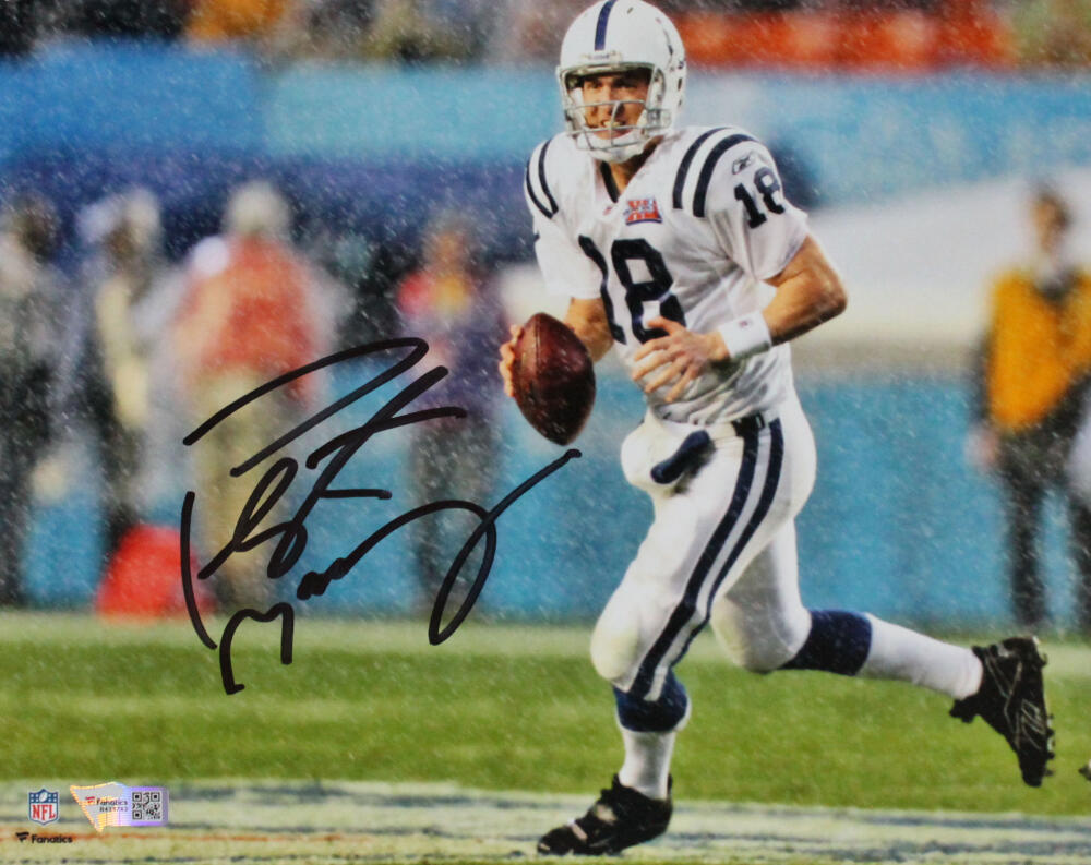 Peyton Manning | Autographed Football Memorabilia & NFL Merchandise