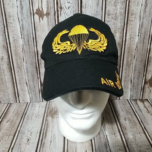 US Army Airborne Strapback Hat Baseball Cap Wing Logo TKCap Air Borne ...