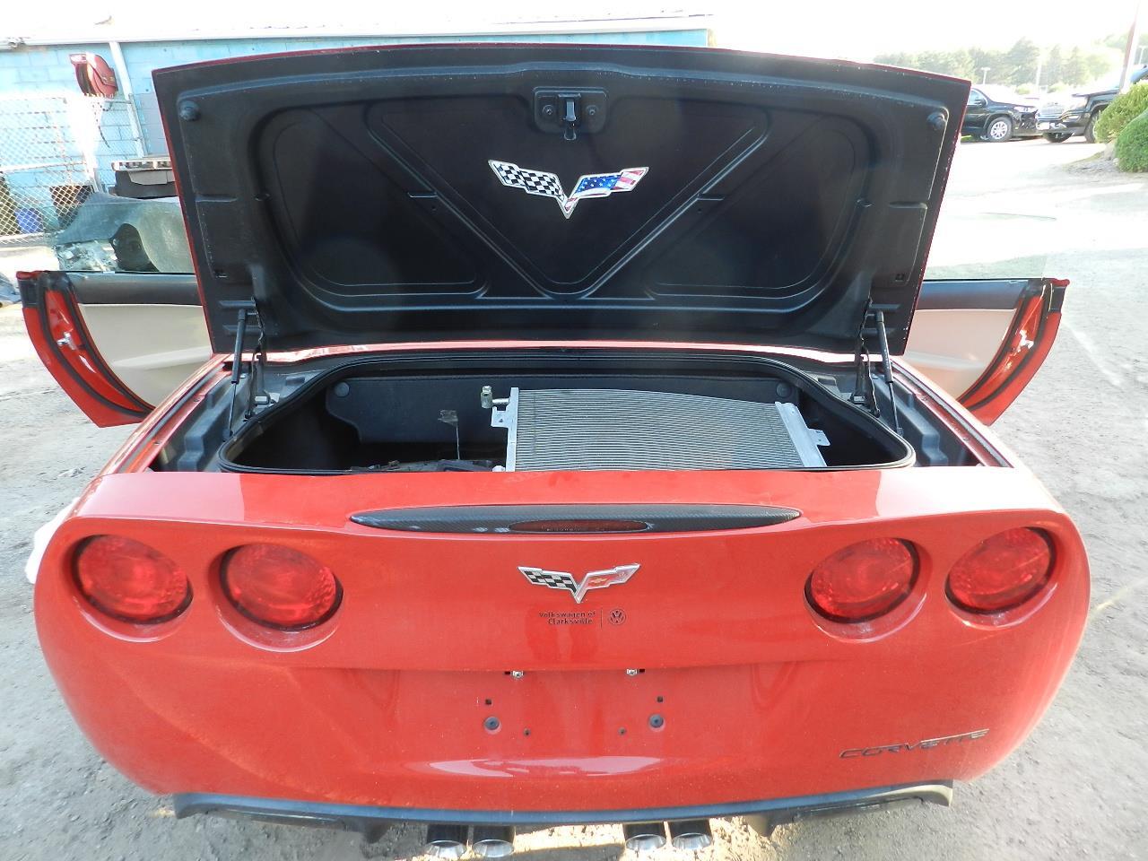 2005-2013 C6 Corvette Convertible Rear End Quarters Bumper Frame ...