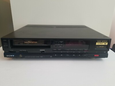 Sony SL-S600 Super BetaMax VTR Video Tape Recorder Needs Repair SEE ...