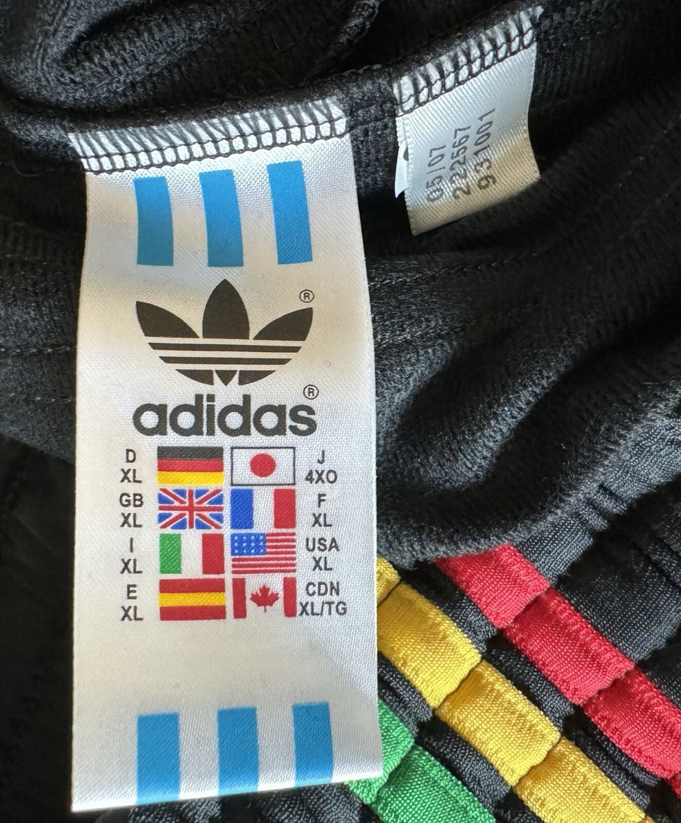 Adidas Rasta Reggae Pants XL Limited Edition 2007 Original Adidas Rasta Reggae Pants XL Limited Edition 2007 Original