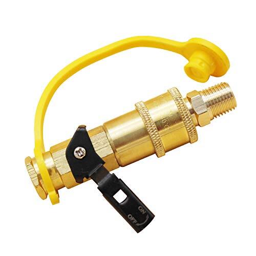 Propane & Natural Gas RV Extension Hose Quick Connect for Grill Stove ...