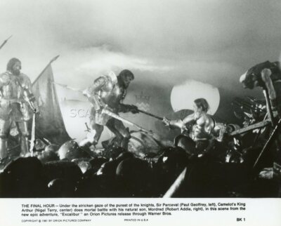 PAUL GEOFFREY NIGEL TERRY EXCALIBUR 1981 VINTAGE PHOTO ORIGINAL #1 | eBay