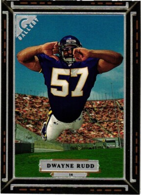 1997 Topps Gallery Dwayne Rudd RC #16 - Vikings | eBay