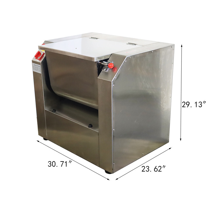 110V Commercial Dough Mixer Machine 25KG Electric Flour Meat filling ...