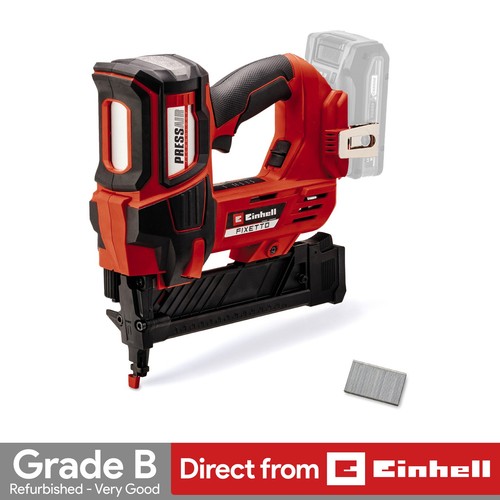 Einhell Cordless Staple Gun Stapler 18V FIXETTO 18/38 S BODY ONLY ...