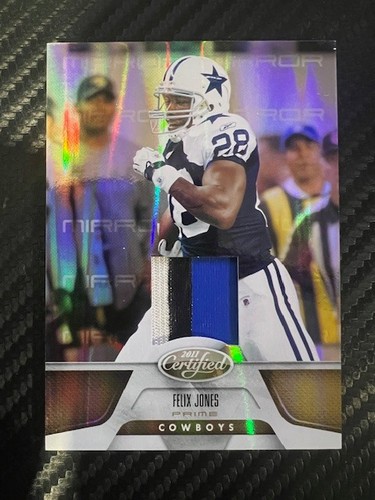 2011 Panini Certified #39 Felix Jones Mirror Gold Jersey Patch #/25 | eBay