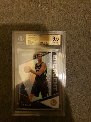 2017-18 Panini Prizm Basketball Emergent #18 T.J. Leaf Pacers | eBay