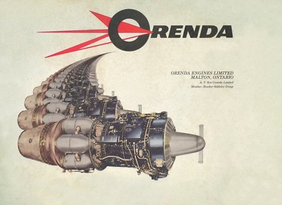 ORENDA ( AVRO CANADA ) 8, 9 & 10 JET ENGINE - REPAIR & OVERHAUL ...