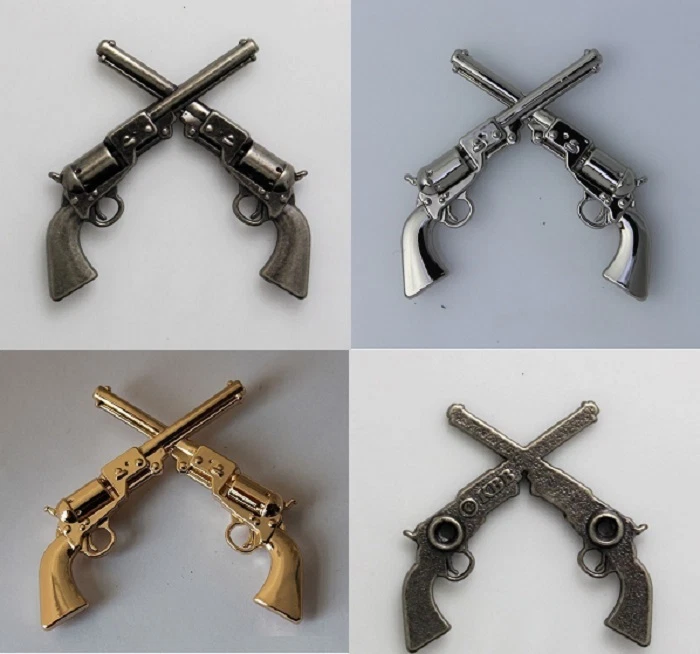 Crossed Revolvers