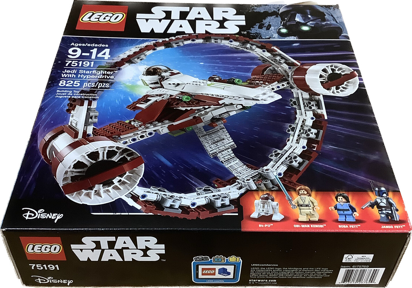 LEGO Star Wars: Jedi Starfighter With Hyperdrive (75191) for sale ...