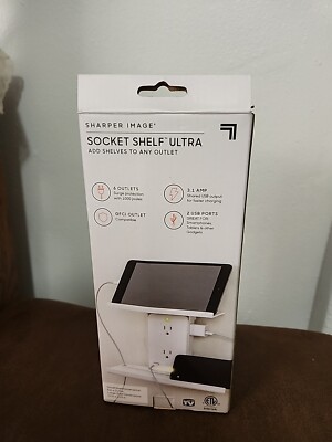 Sharper Image Socket Shelf Ultra Brand New in Box color light mint green | eBay