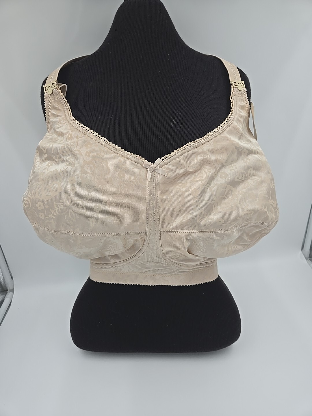 Vtg NWT Goddess Style 110 Bra Beige Floral Size 52 H … - Gem