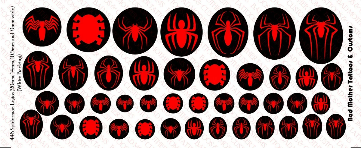 Different Spiderman Logos