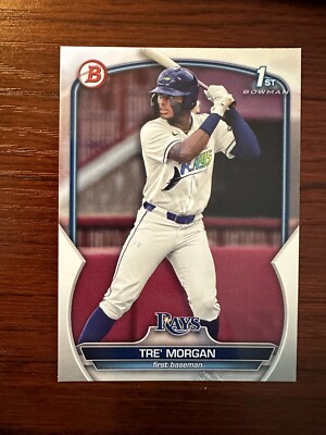 2023 Bowman Draft Tre’ Morgan #BD-199 1st Rays | eBay